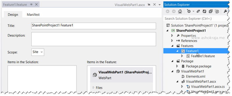 How To Create A New Visual Webpart In Sharepoint 2013 With Visual